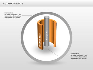 Cutaway Pie Charts | PPT