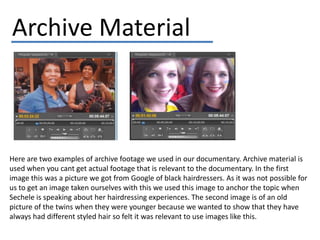 Cutaways and archive | PPTX | Hair Care | Beauty