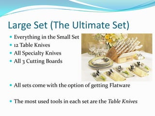 Cutco Presentation | PPTX