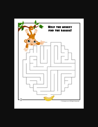 Kids Maze easy difficulty helps kids brain simulation | PDF