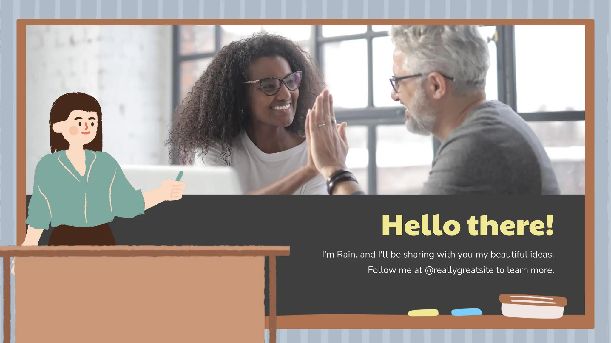 Cute Blackboard Student Council Presentation.pdf