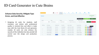 Enhancing Educational Management with CuteBrains: A Comprehensive ...