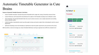 Enhancing Educational Management with CuteBrains: A Comprehensive ...
