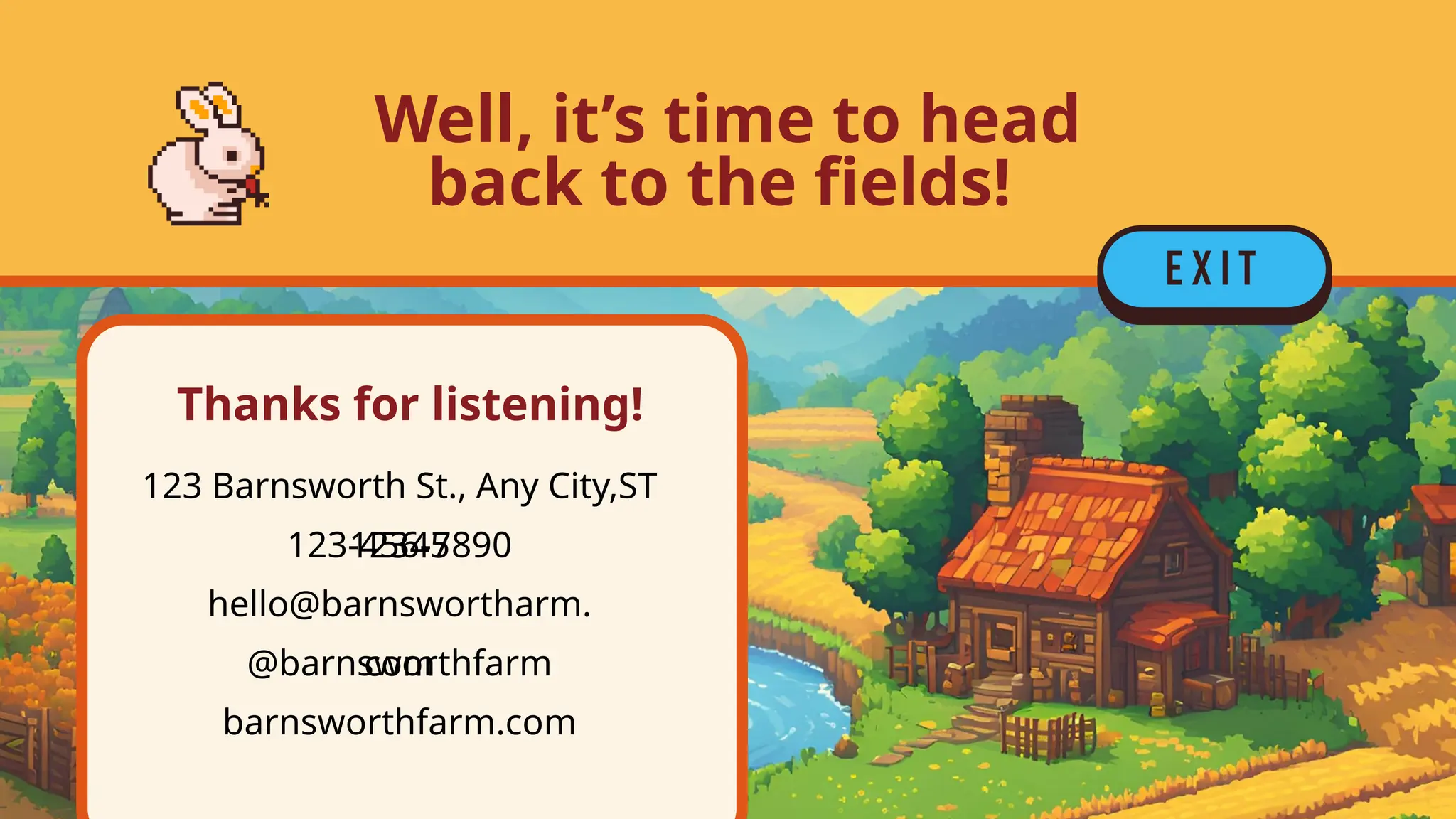Cute Farm Harvest Game Slides (2).pptx 123456789 | PPT