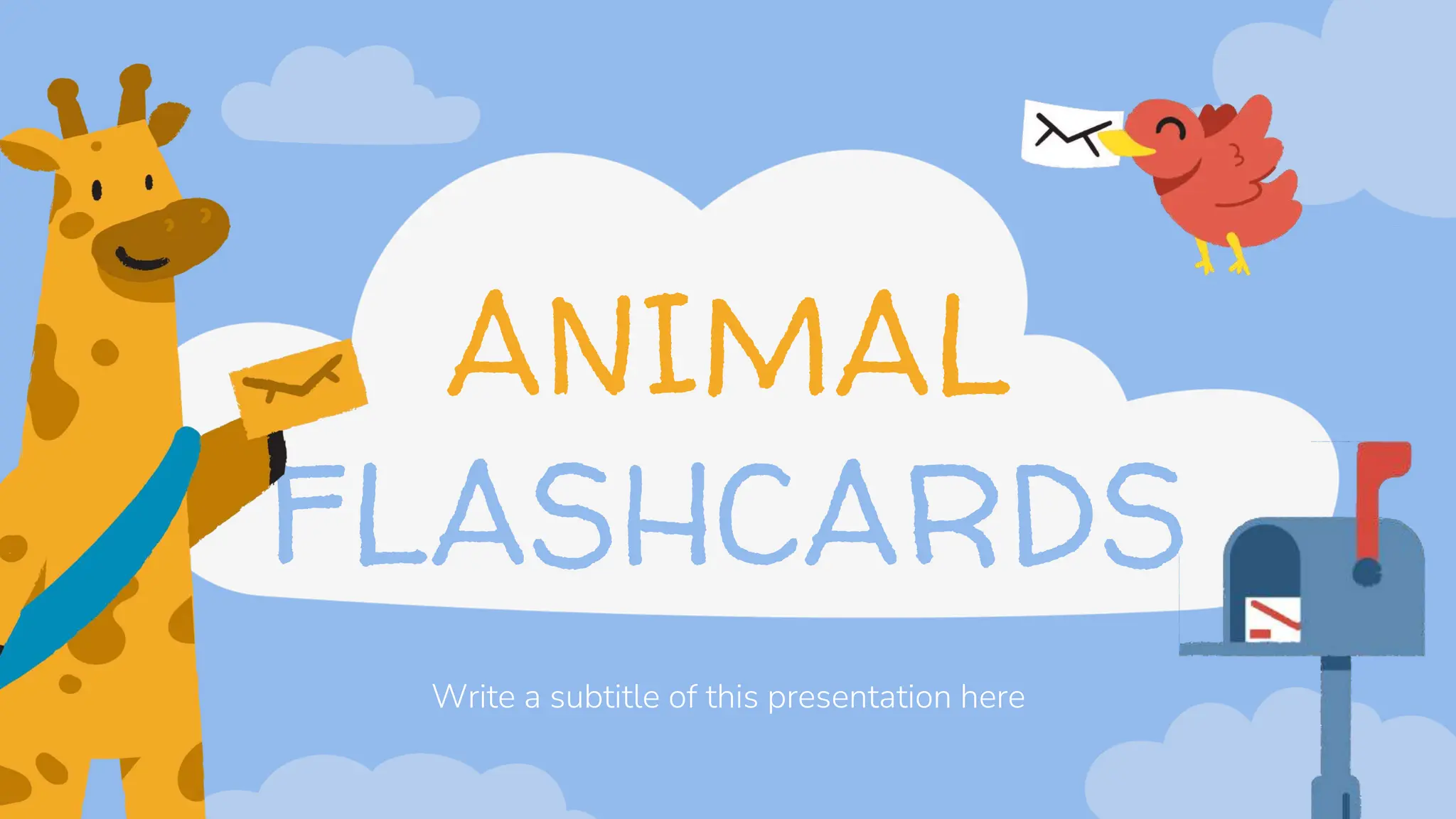Cute Illustrative Animal Flashcards.pptx