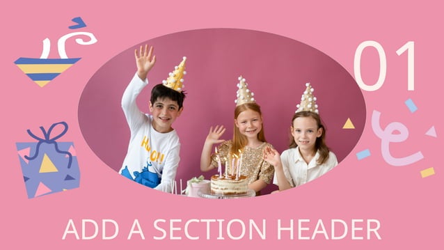 Cute Illustrative Balloons Birthday Party.pptx