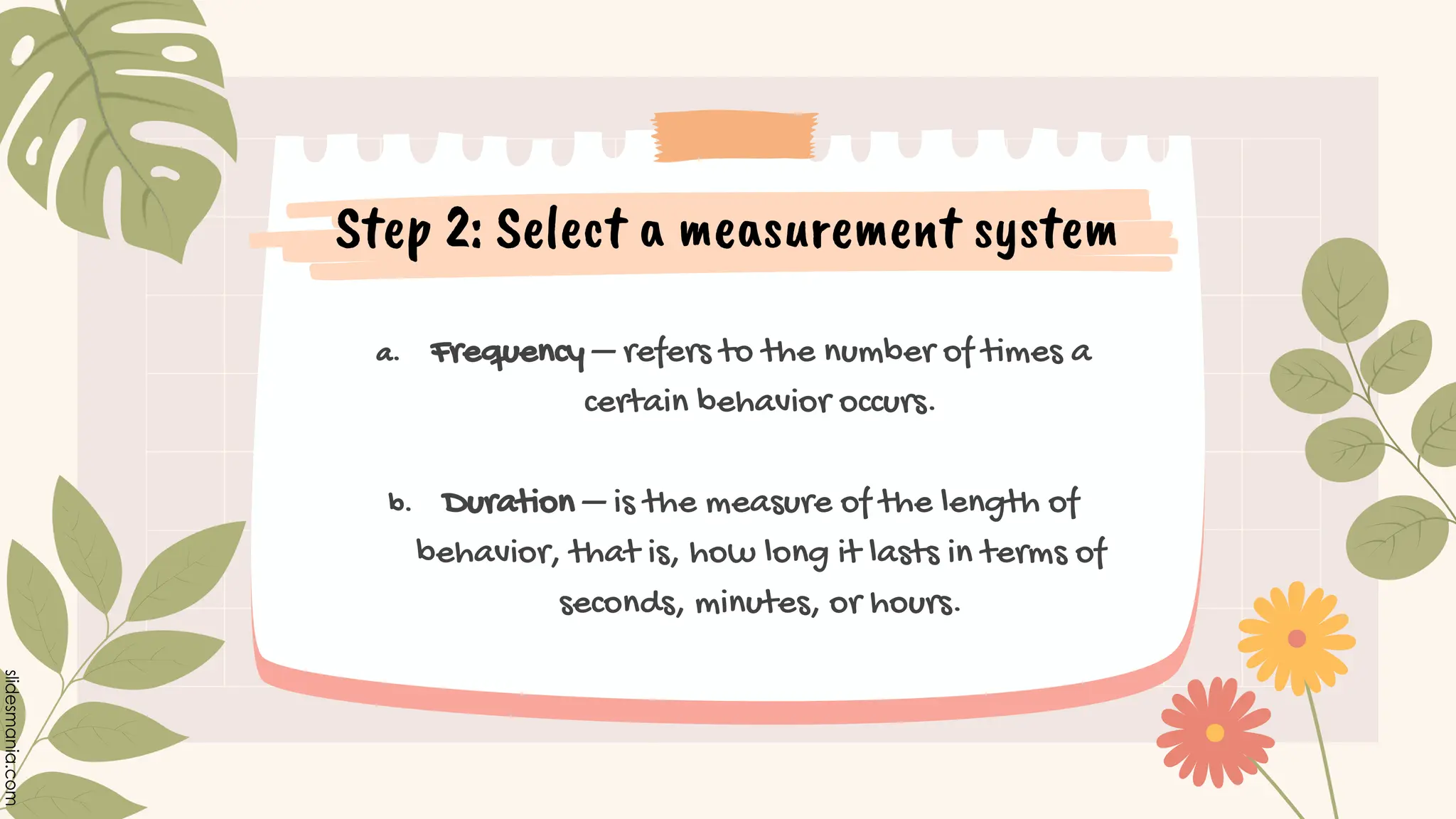 STEPS IN OBSERVING STUDENT'S BEHAVIOR. PPT | PPTX