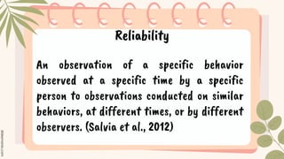 STEPS IN OBSERVING STUDENT'S BEHAVIOR. PPT | PPTX