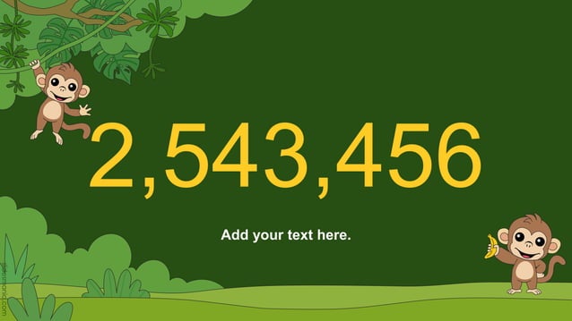 Cute Monkeys · SlidesMania.pptx Material de ayuda clase inglés. | PPT