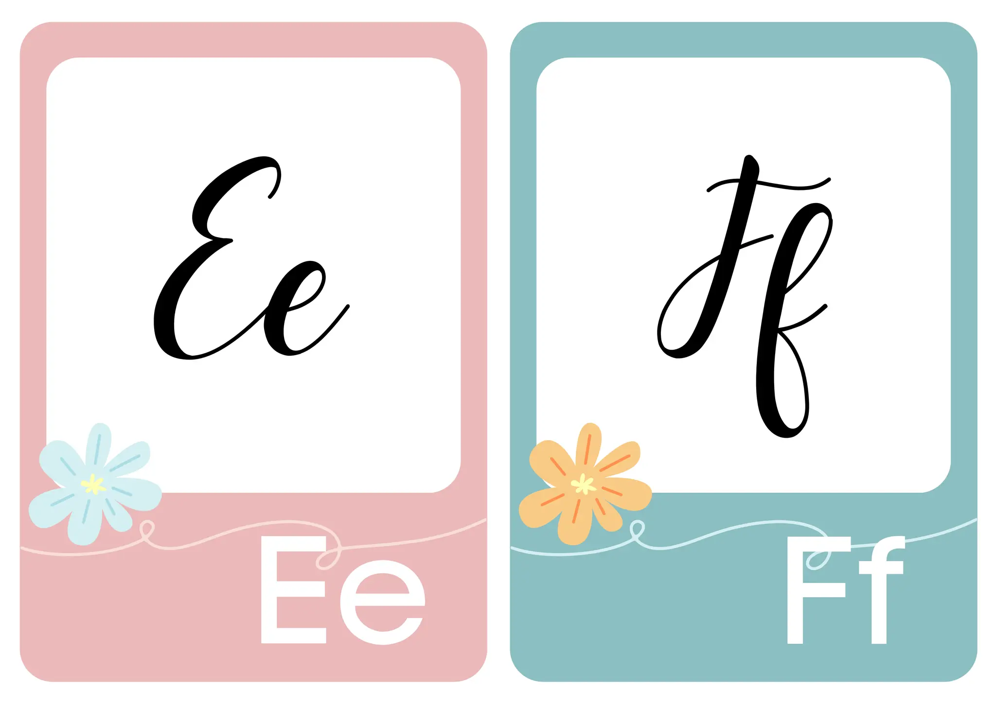 Cute Pastel Cursive Alphabet Flashcard.pdf