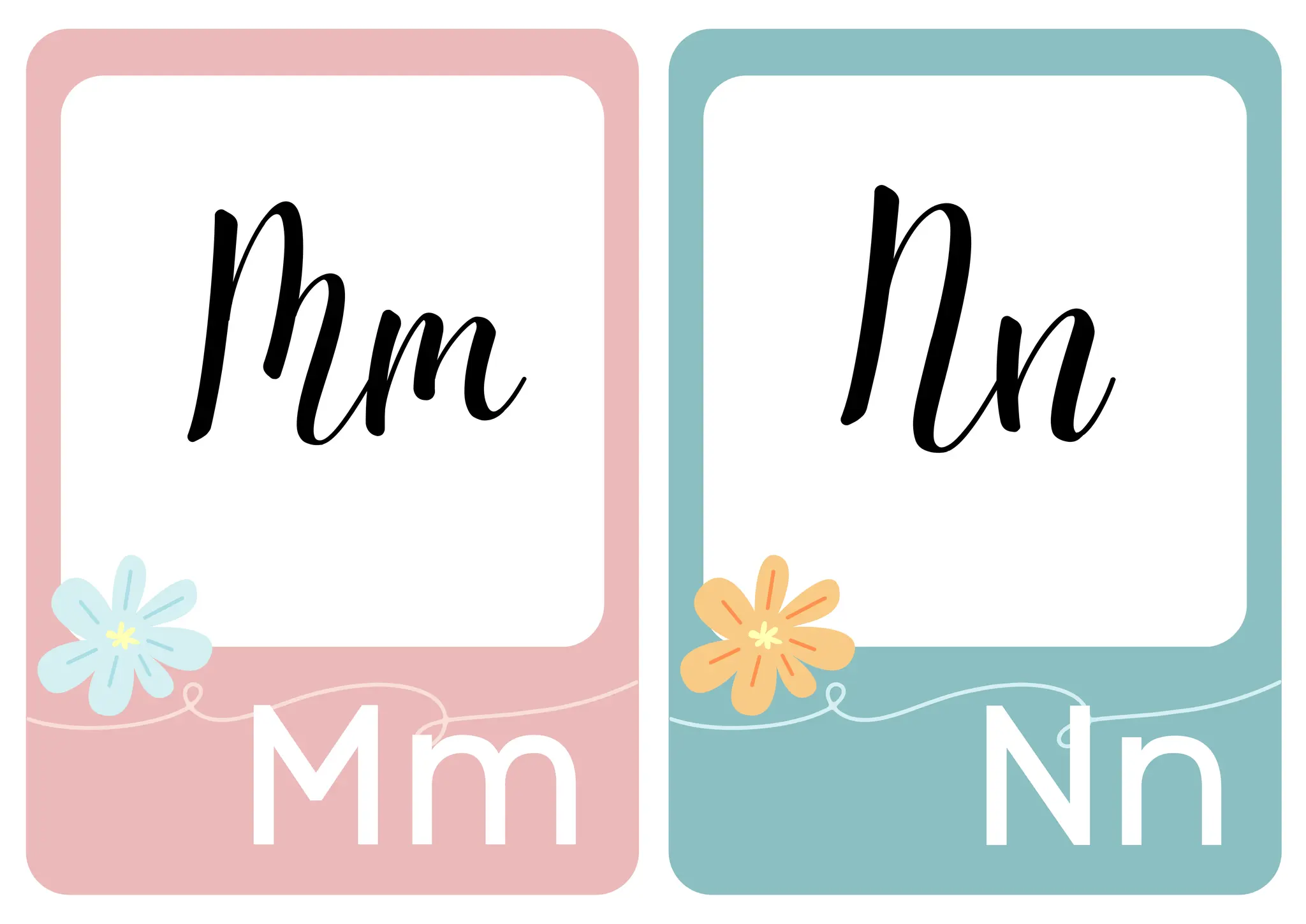 Cute Pastel Cursive Alphabet Flashcard.pdf