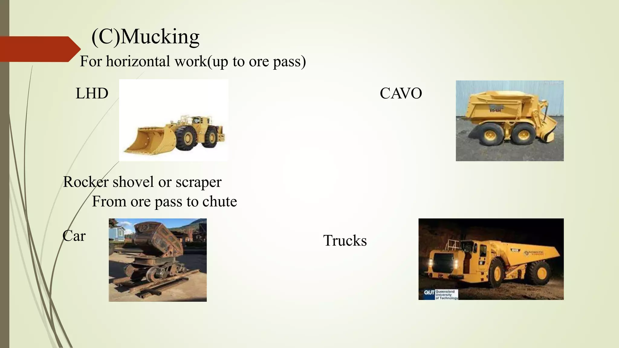 Cut & fill mining method | PPTX