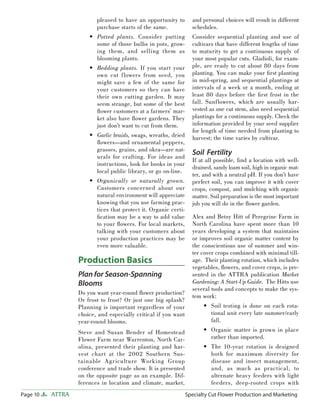 Specialty Cut Flower Production and Marketing | PDF