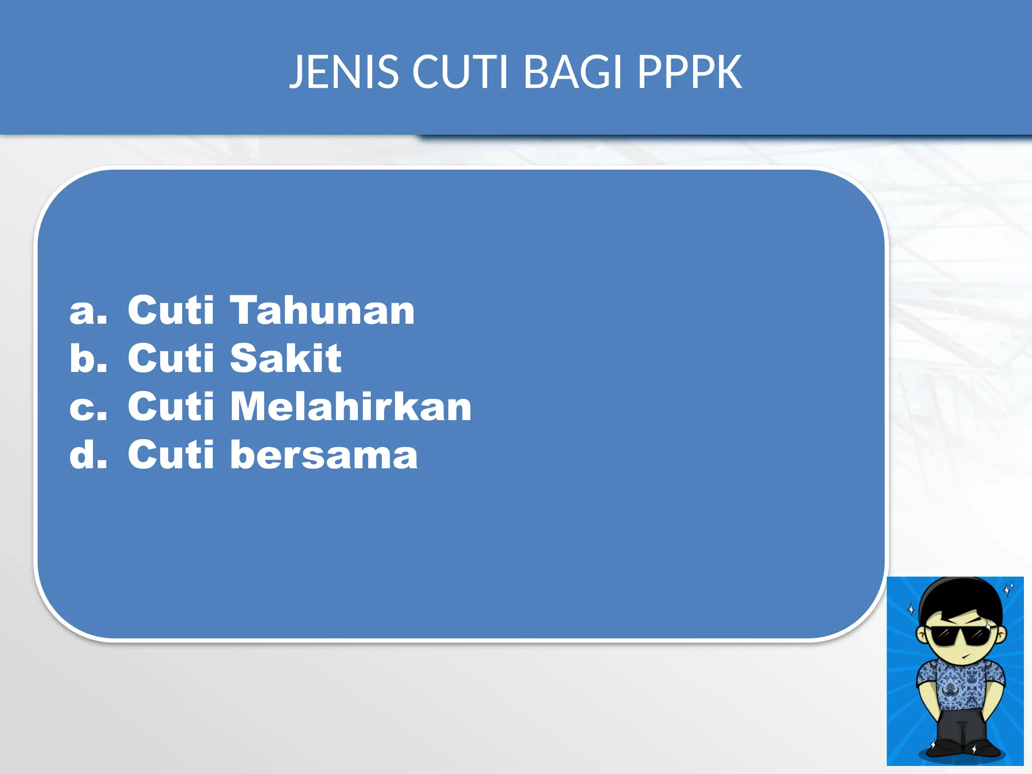 CUTI_BAGI_PPPK PENJELASAN LENGKAP DAN TATA CARA | PPTX
