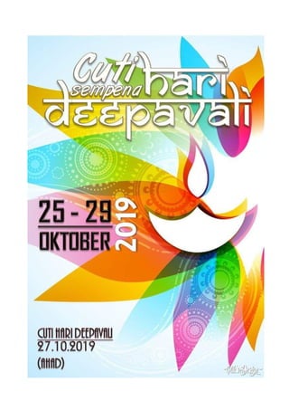 Cuti deepavali | PDF