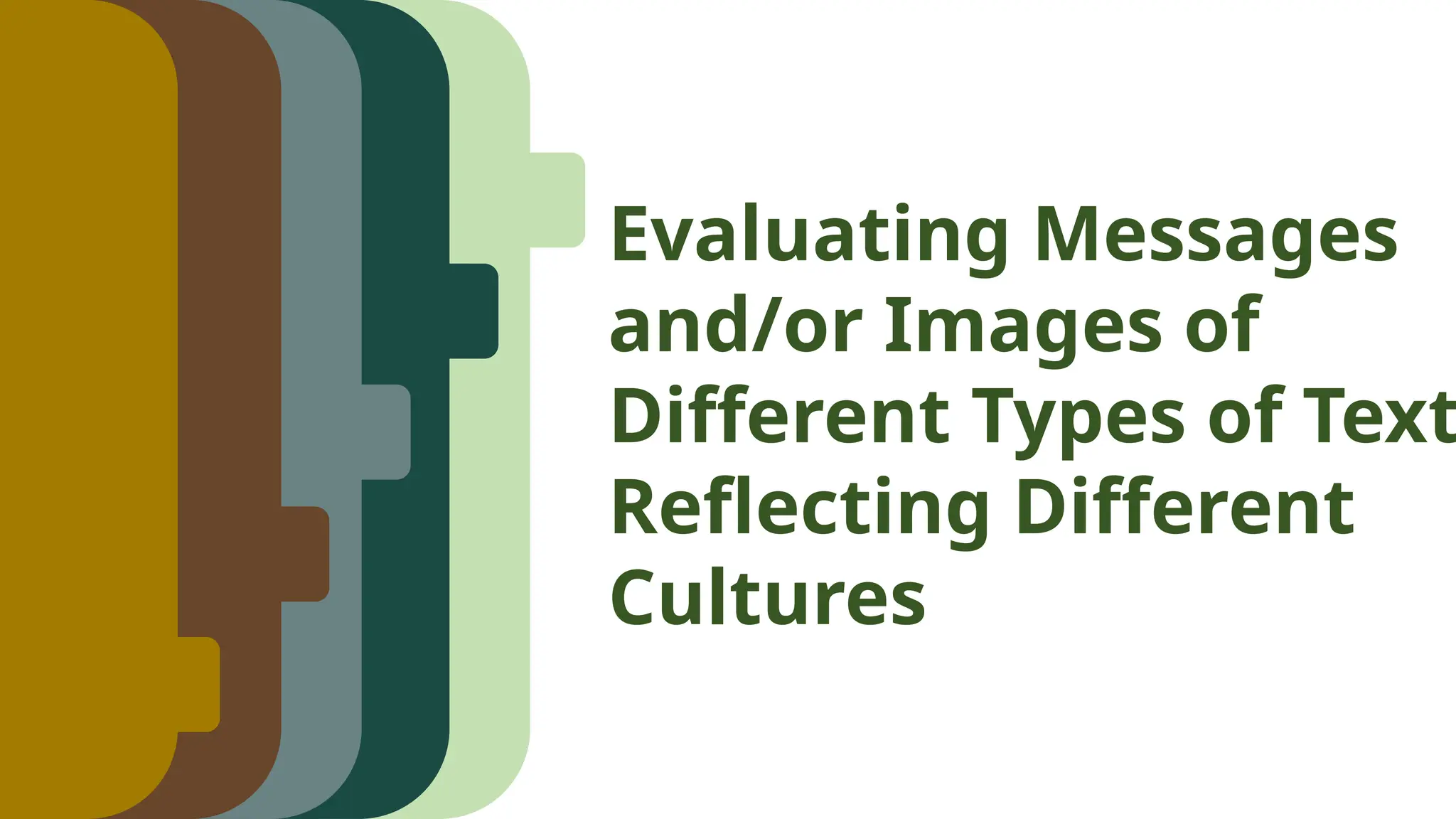 Evaluating messages and or images of diff types | PPTX