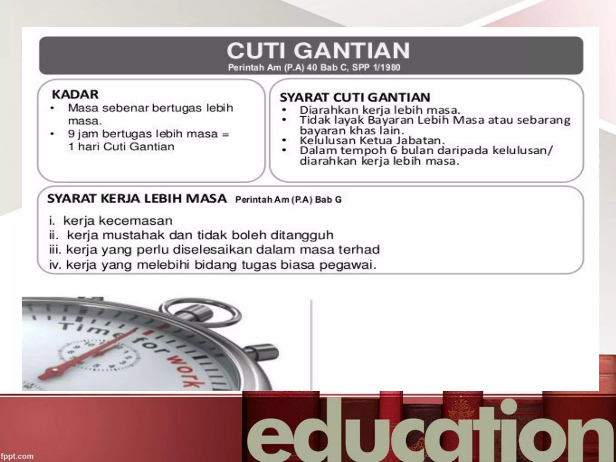 Cuti gantian | PDF