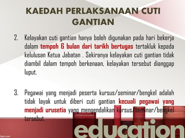 Cuti gantian | PDF