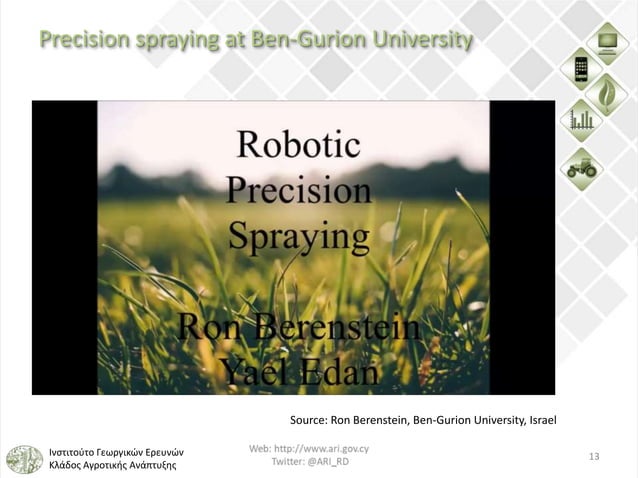 Agricultural spraying robots - R&D | PPTX | Gardening | Home & Garden