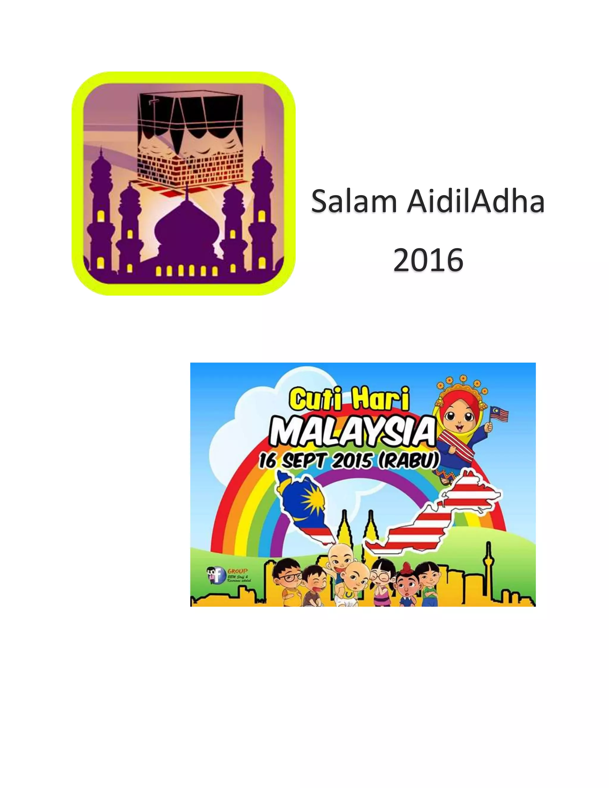 Cuti raya haji | DOCX | National & Civic Holidays | Holidays