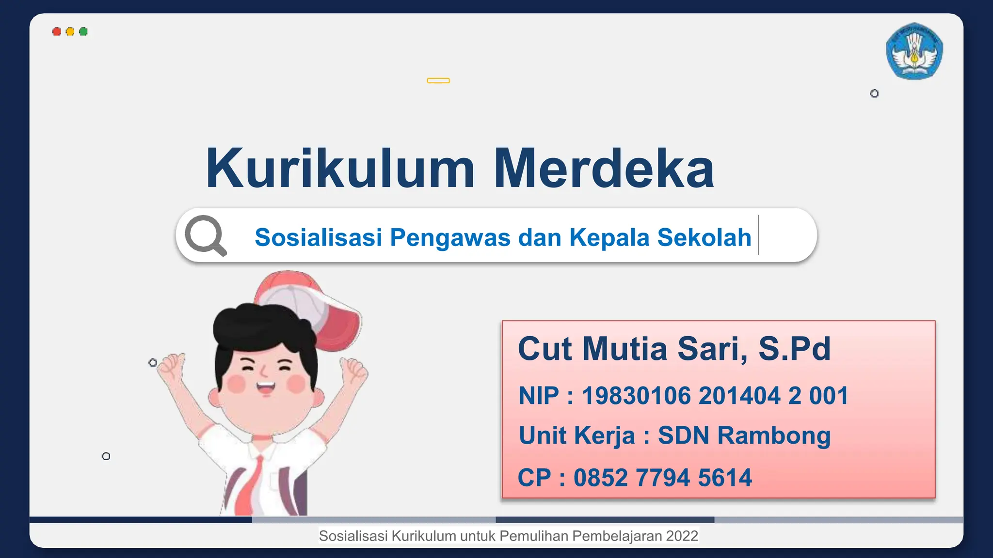 Kurikulum merdeka Cut Mutia Suri medan jaga | PPT