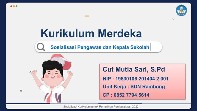 Kurikulum merdeka Cut Mutia Suri medan jaga | PPT