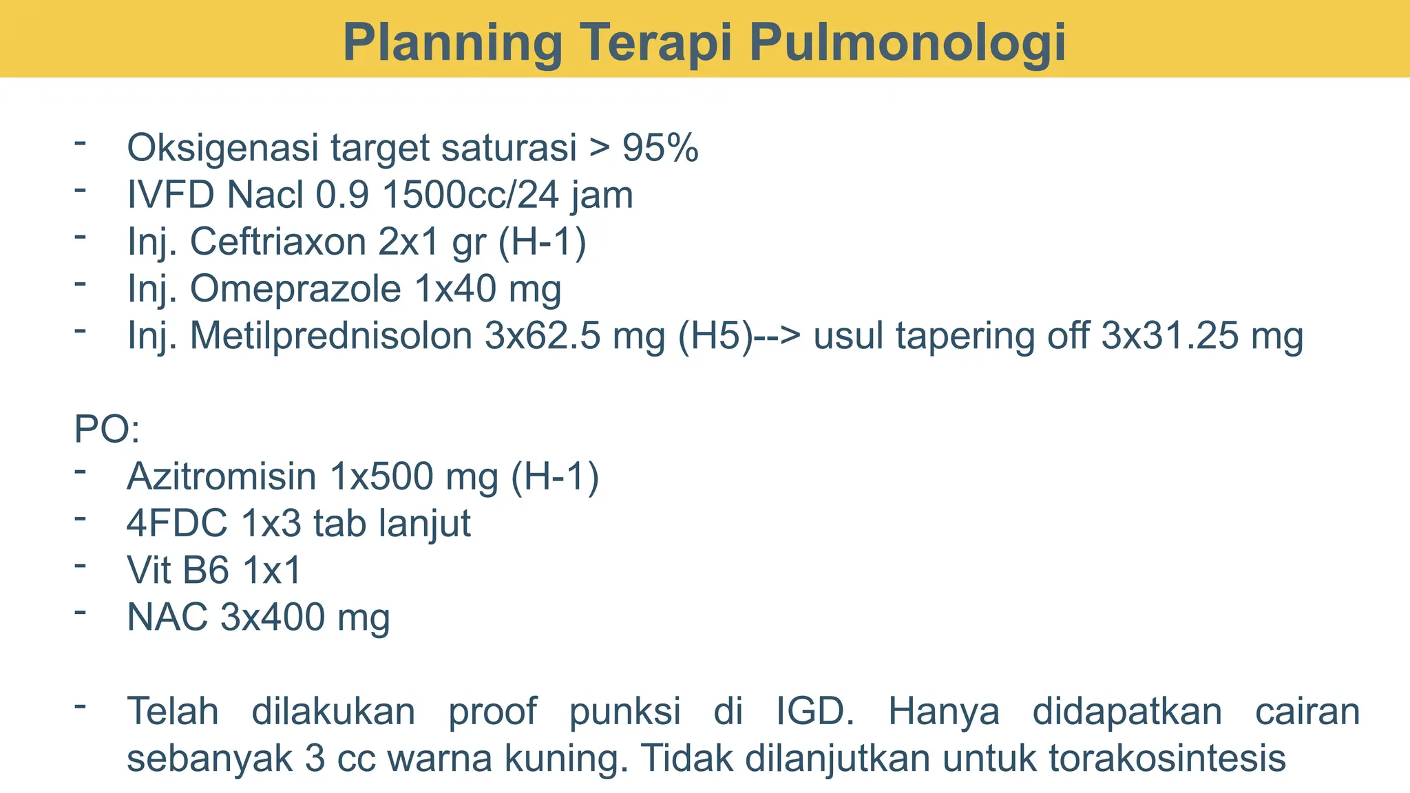 Chest unit pasien yang dirwat dirumah sakit | PPT