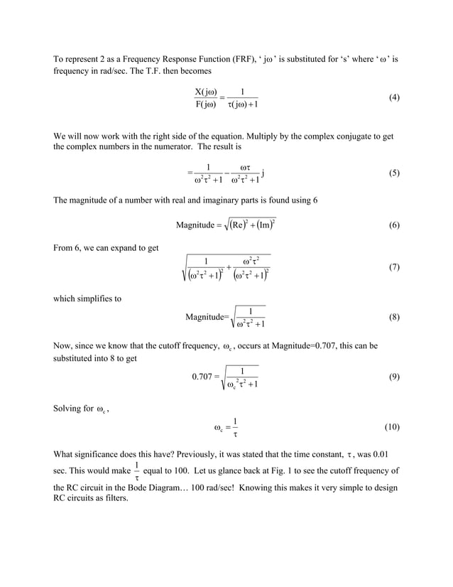Cutoff frequency | PDF