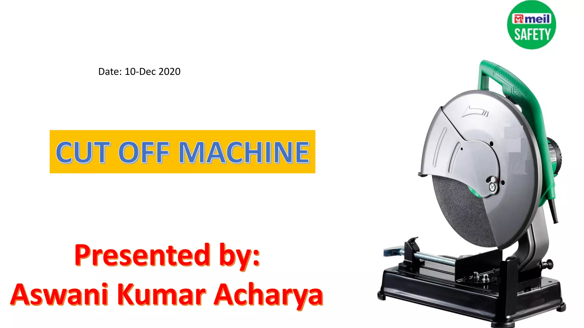 Cut off machine | PDF