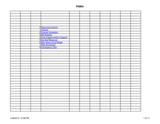 Cutover plan template Tool | PPT