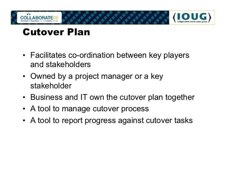 Cutover Plan V2