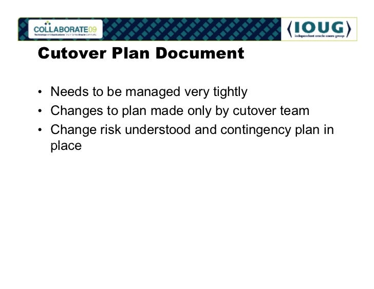 Cutover Plan V2