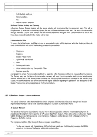 Cutover strategy - Legacy to new billing, invoicing engine | PDF