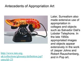 Cut&Paste: Appropriation Art | PPT