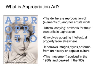 Cut&Paste: Appropriation Art | PPT