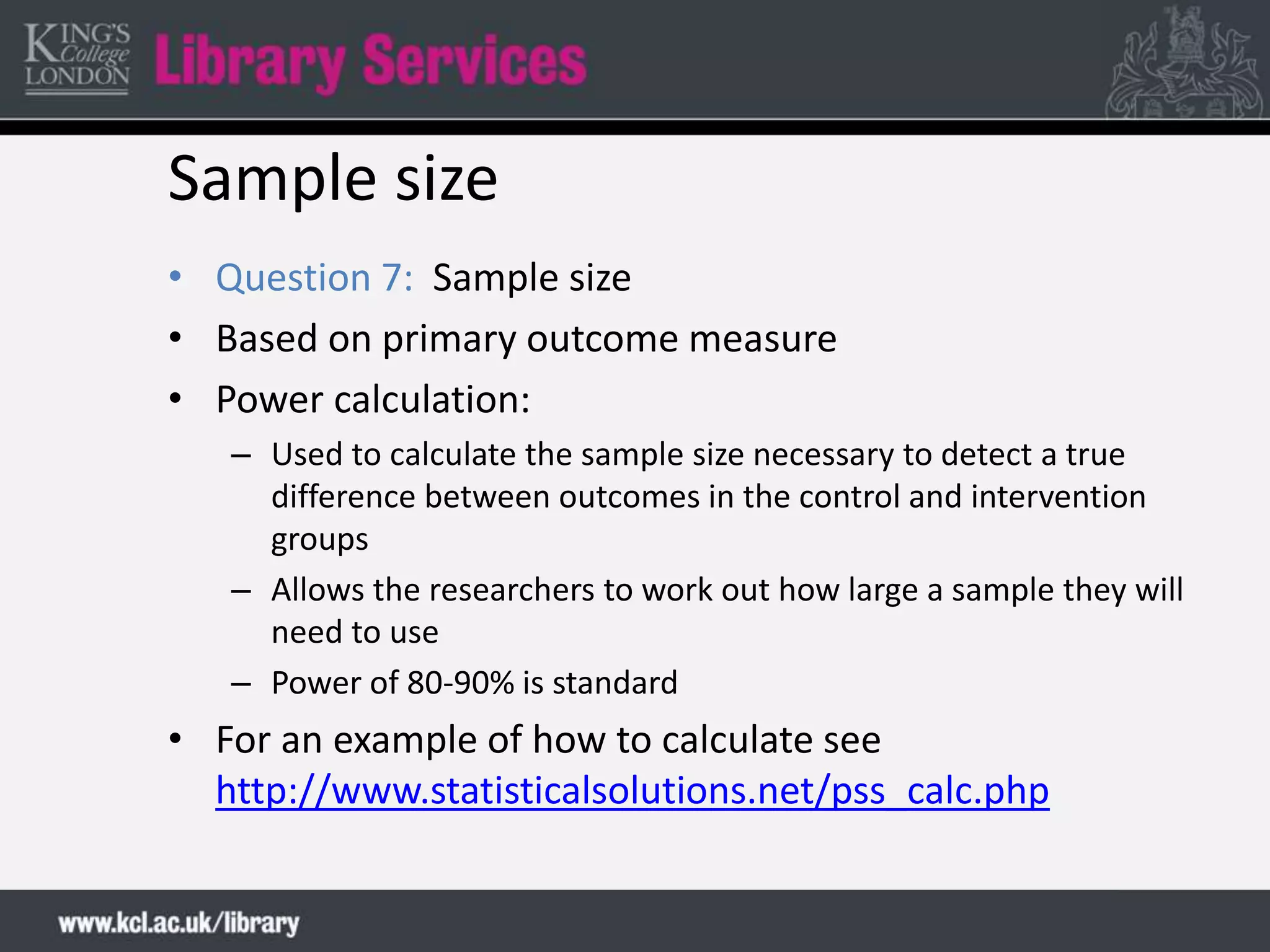 Quick introduction to critical appraisal of quantitative research | PPTX