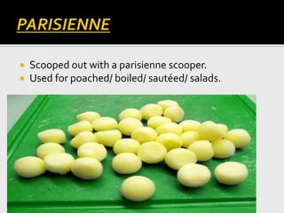 Cuts of vegetable | PPTX