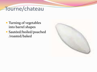 Cuts of vegetables | PPTX