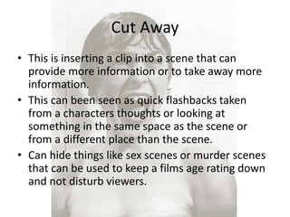 Cuts & transitions | PPTX