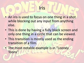 Cuts & transitions | PPTX