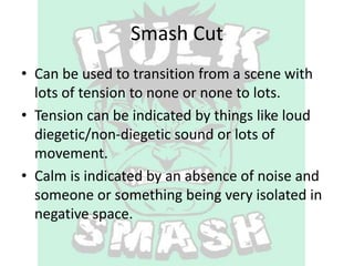 Smash Cut Transition