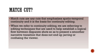 Cuts used in films | PDF