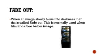 Cuts used in films | PDF