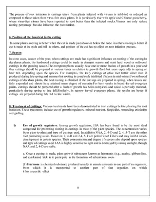 PROPAGATION METHOD: CUTTINGS | DOCX