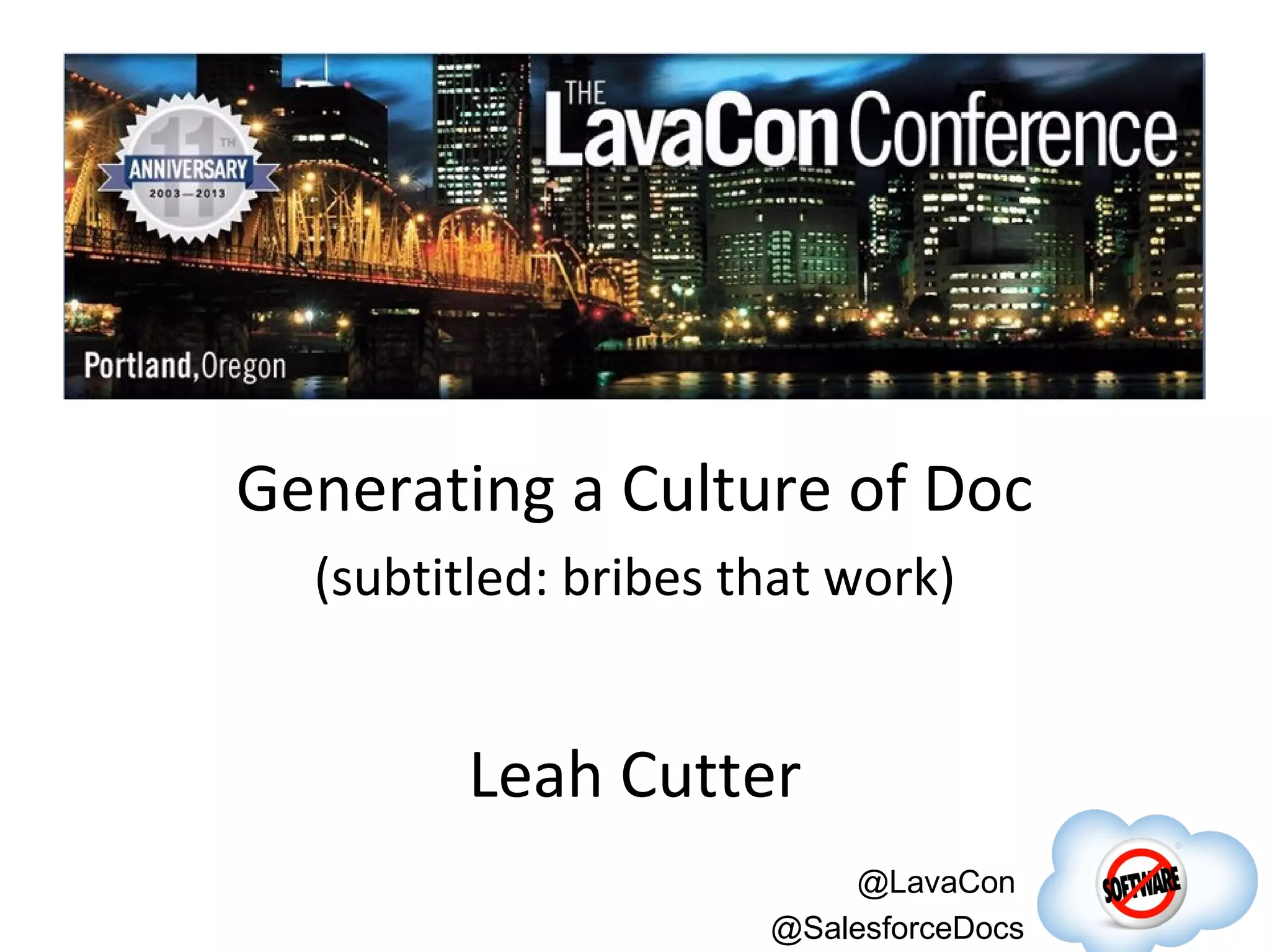 Cutter gen culture_doc | PPT