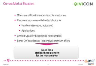 Cut the Gordian Knot - The QIVICON Ecosystem for Smarthome - Jochen ...