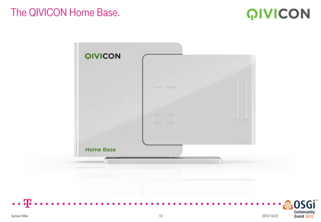 Cut the Gordian Knot - The QIVICON Ecosystem for Smarthome - Jochen ...