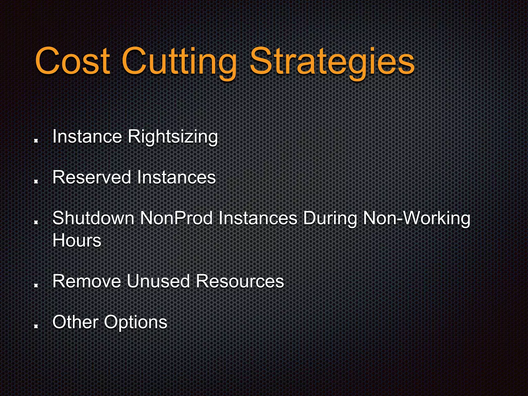 Cutting costs-in-AWS | PPTX