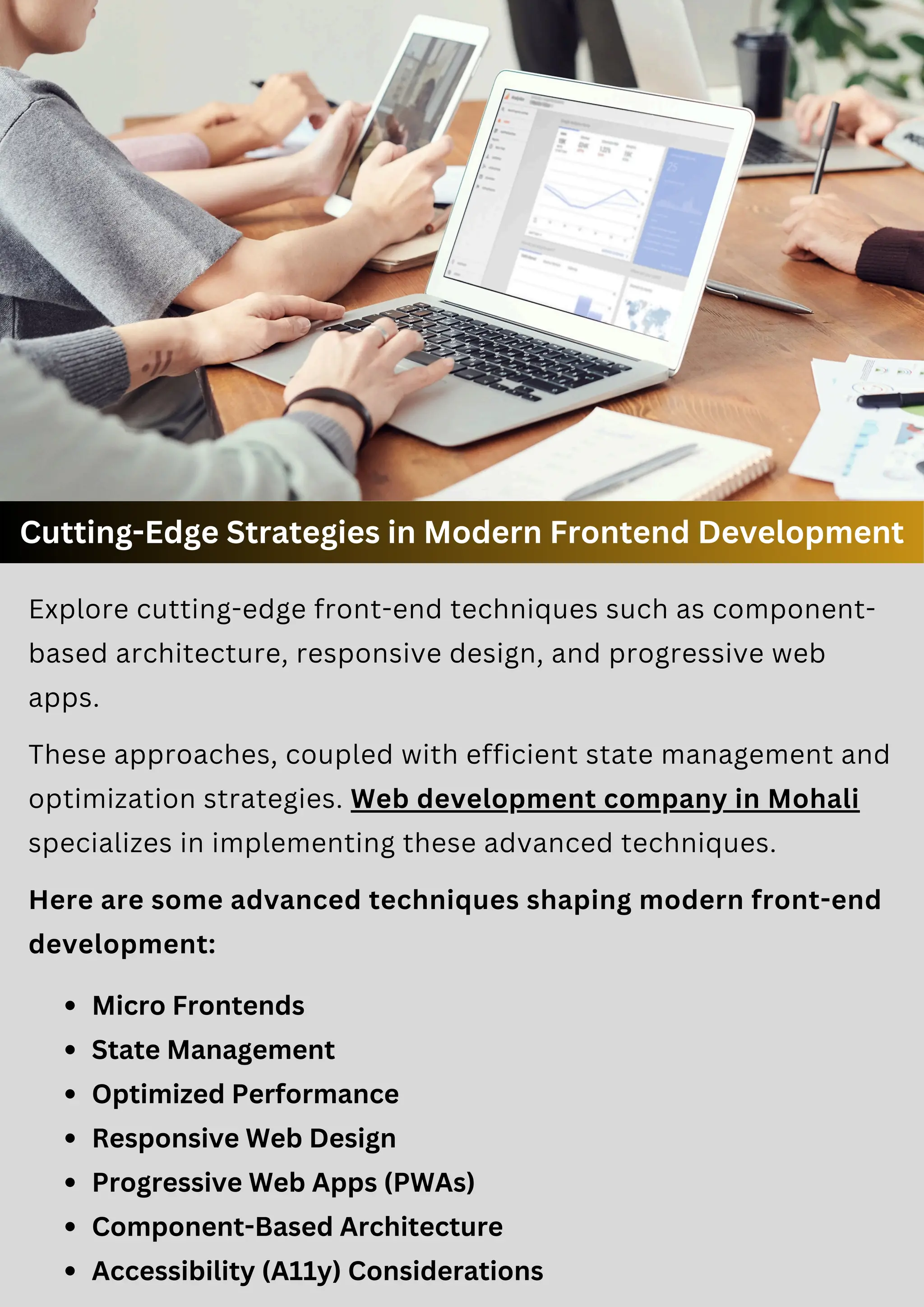 Cutting-Edge Strategies in Modern Frontend Development | PDF
