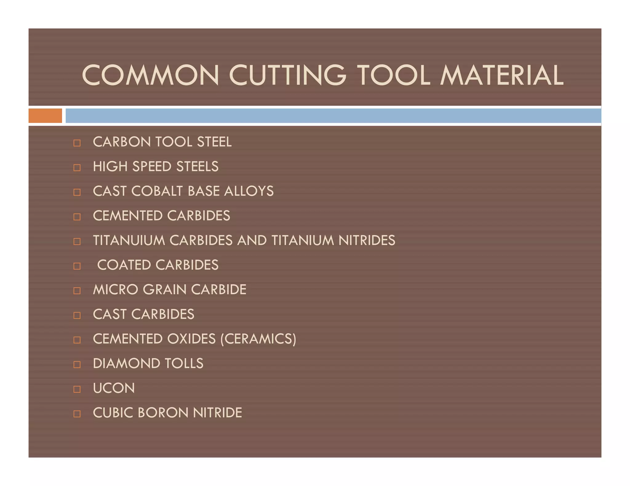 Cutting tool material | PDF | Chemistry | Science